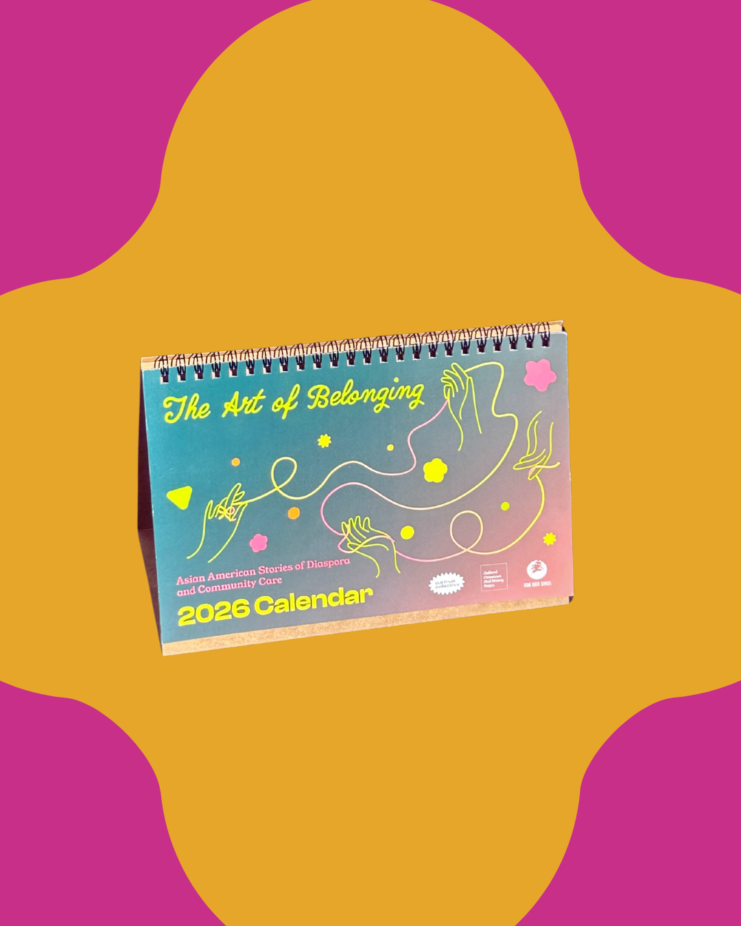 The Art of Belonging 2026 Desk Calendar – Cut Fruit Collective